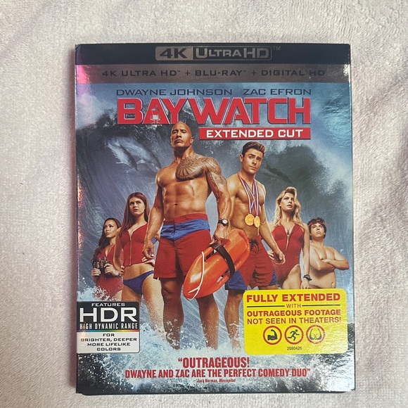 Media | Baywatch Extended Cut 4k Ultra Hd Bluray | Poshmark